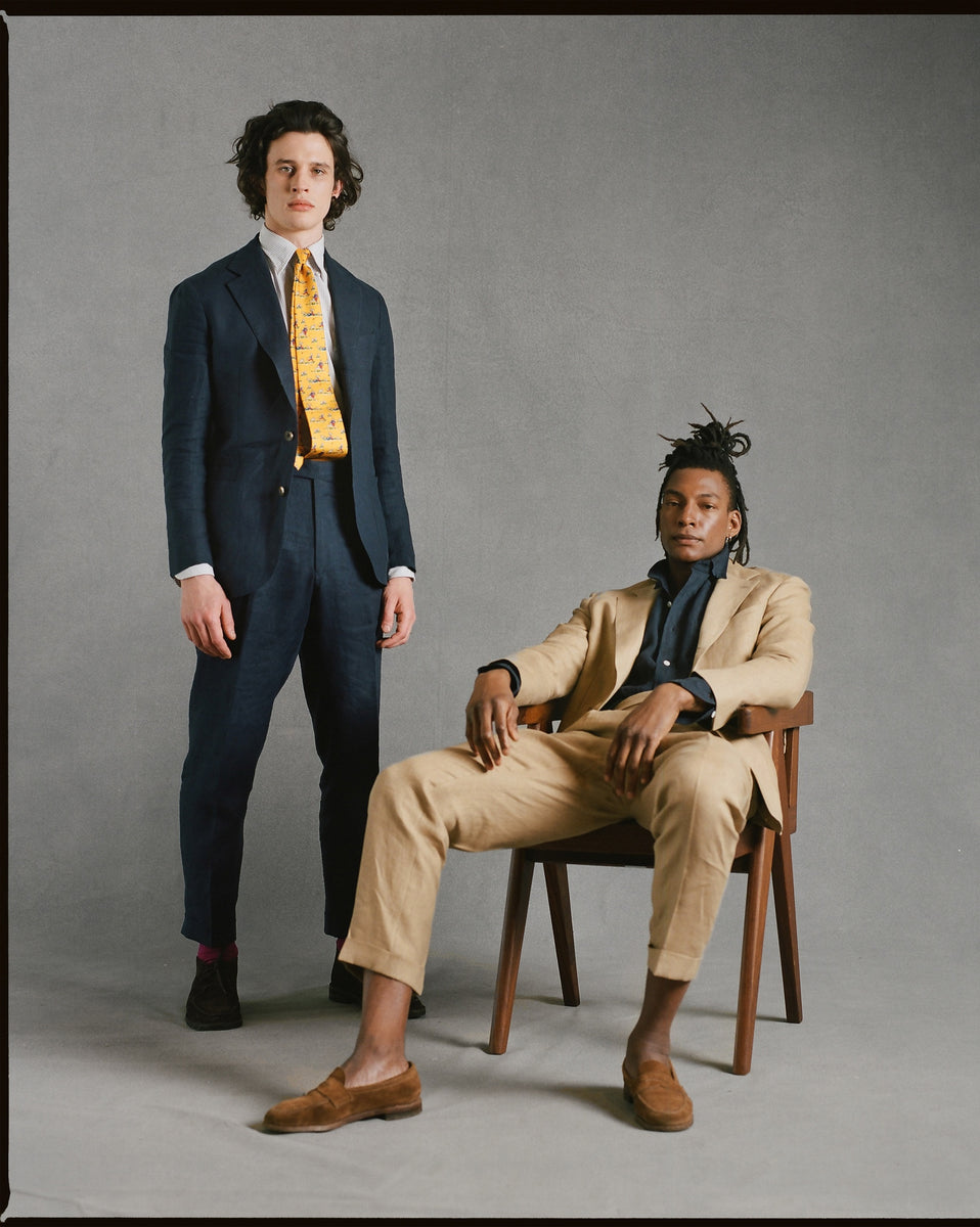 Our New Linen Suits – Drakes