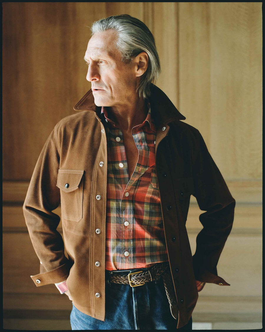 The Suede Overshirt – Drakes