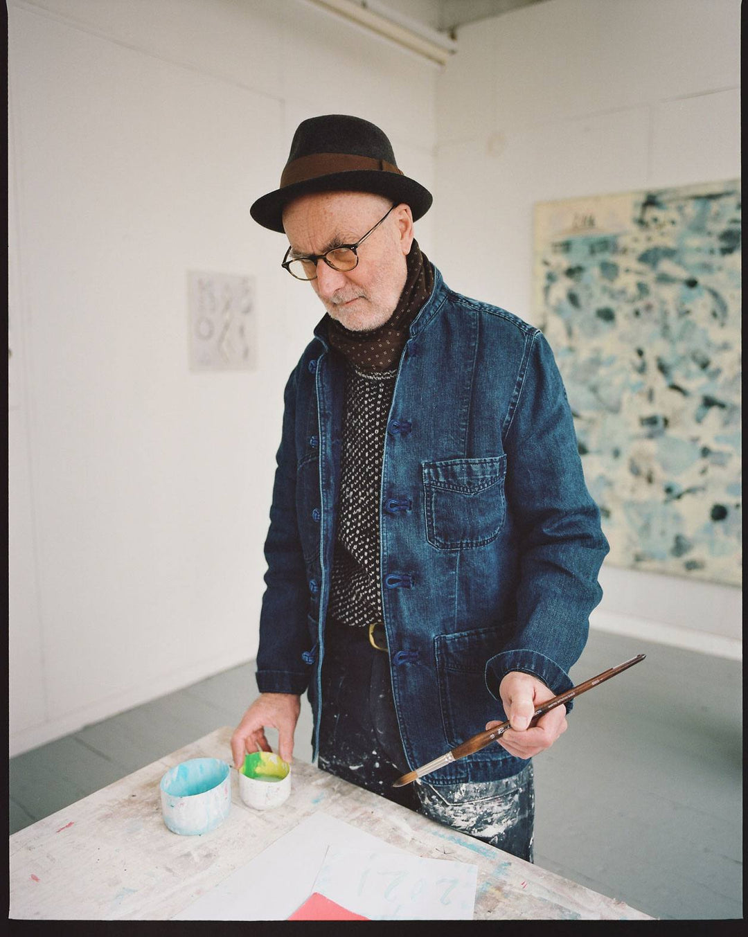The Artist Chore Jacket, Featuring Clive Hodgson – Drakes