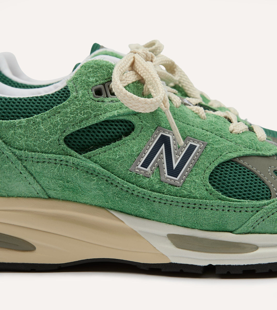 New Balance Green 'Grounded Pastels' Made in UK 991v2 Trainers – Drakes