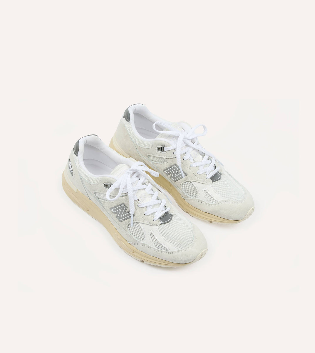 New Balance Neutral 'Elevated Essentials' Made in UK 991v2 Trainers ...