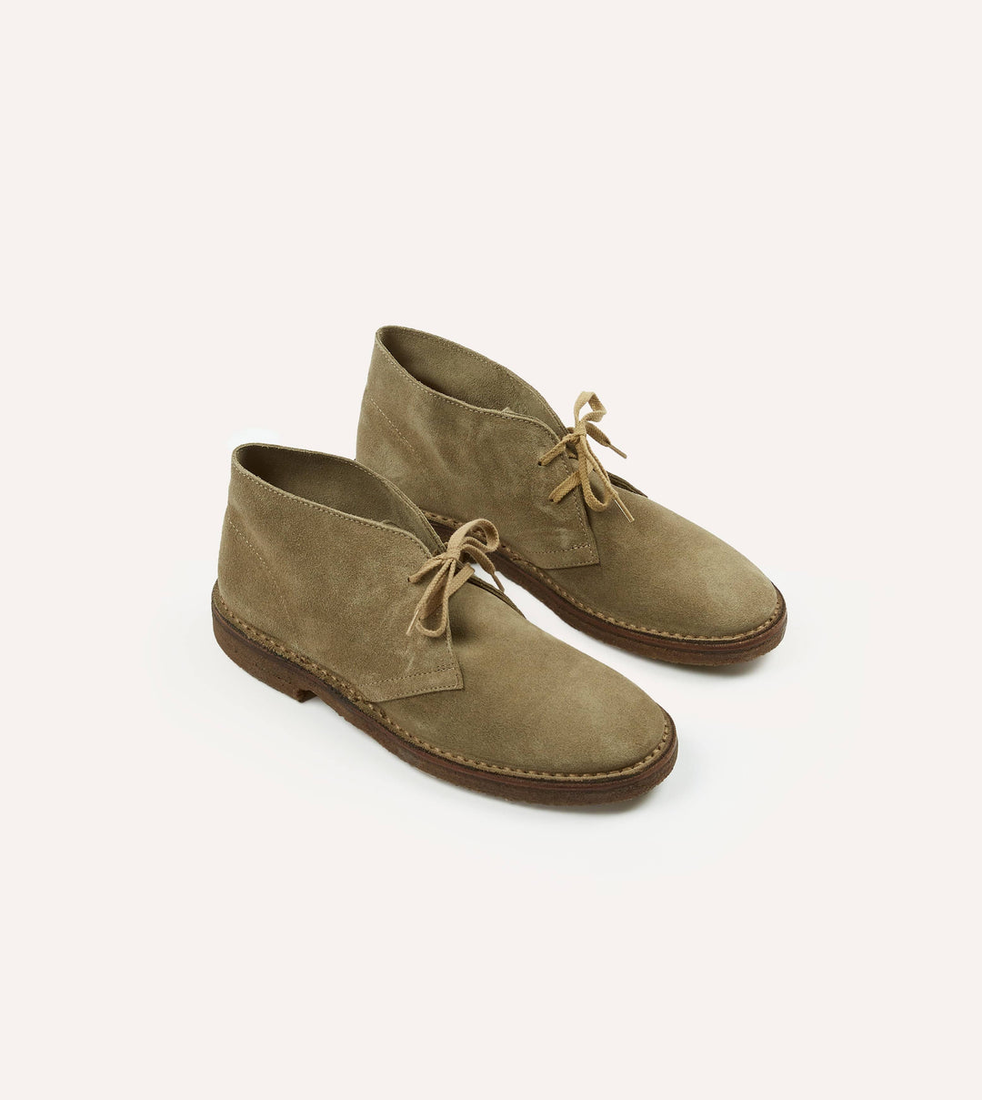 Clifford Desert Boot Sand Suede – Drakes