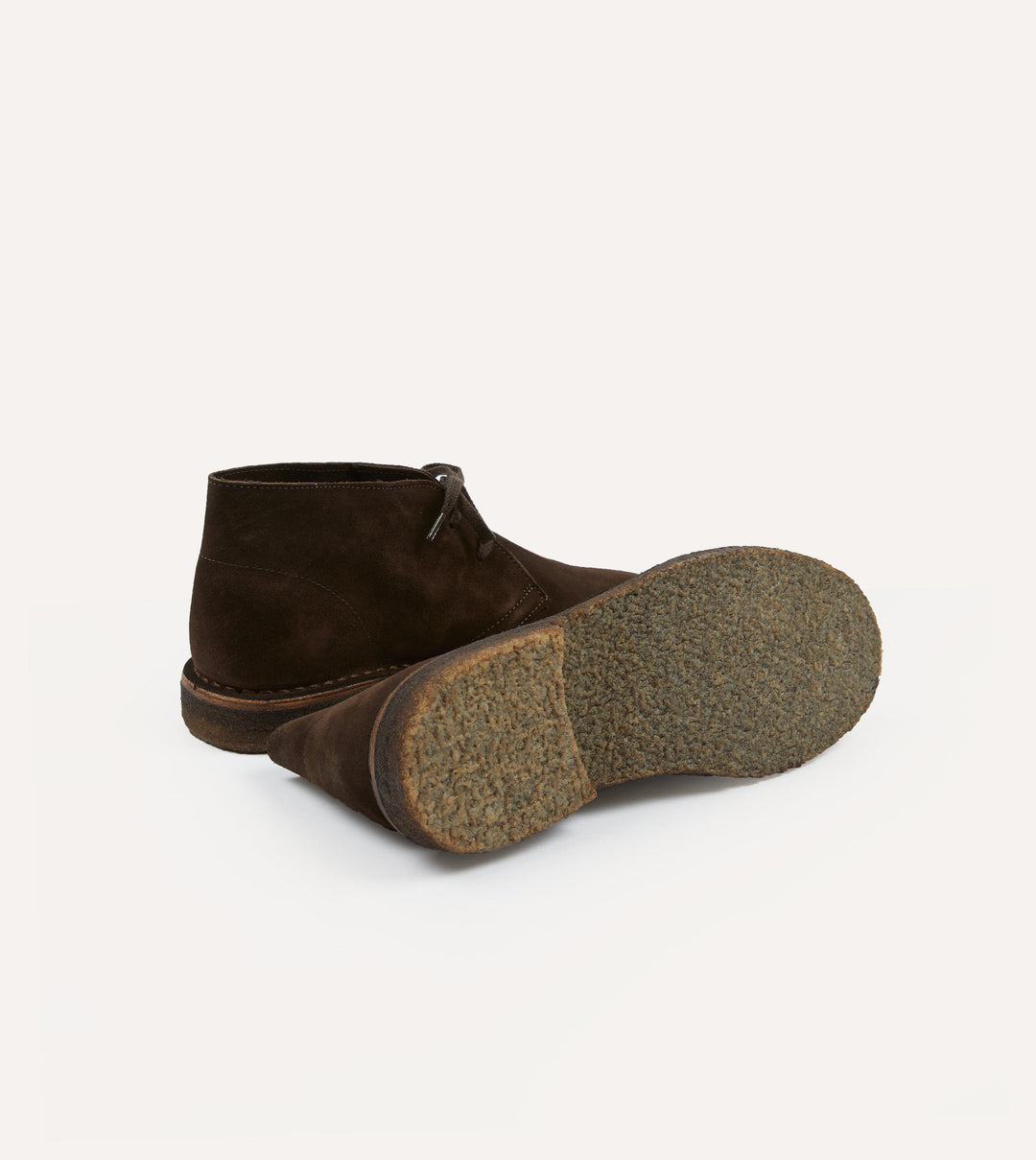 Clifford Desert Boot Dark Brown Suede – Drakes