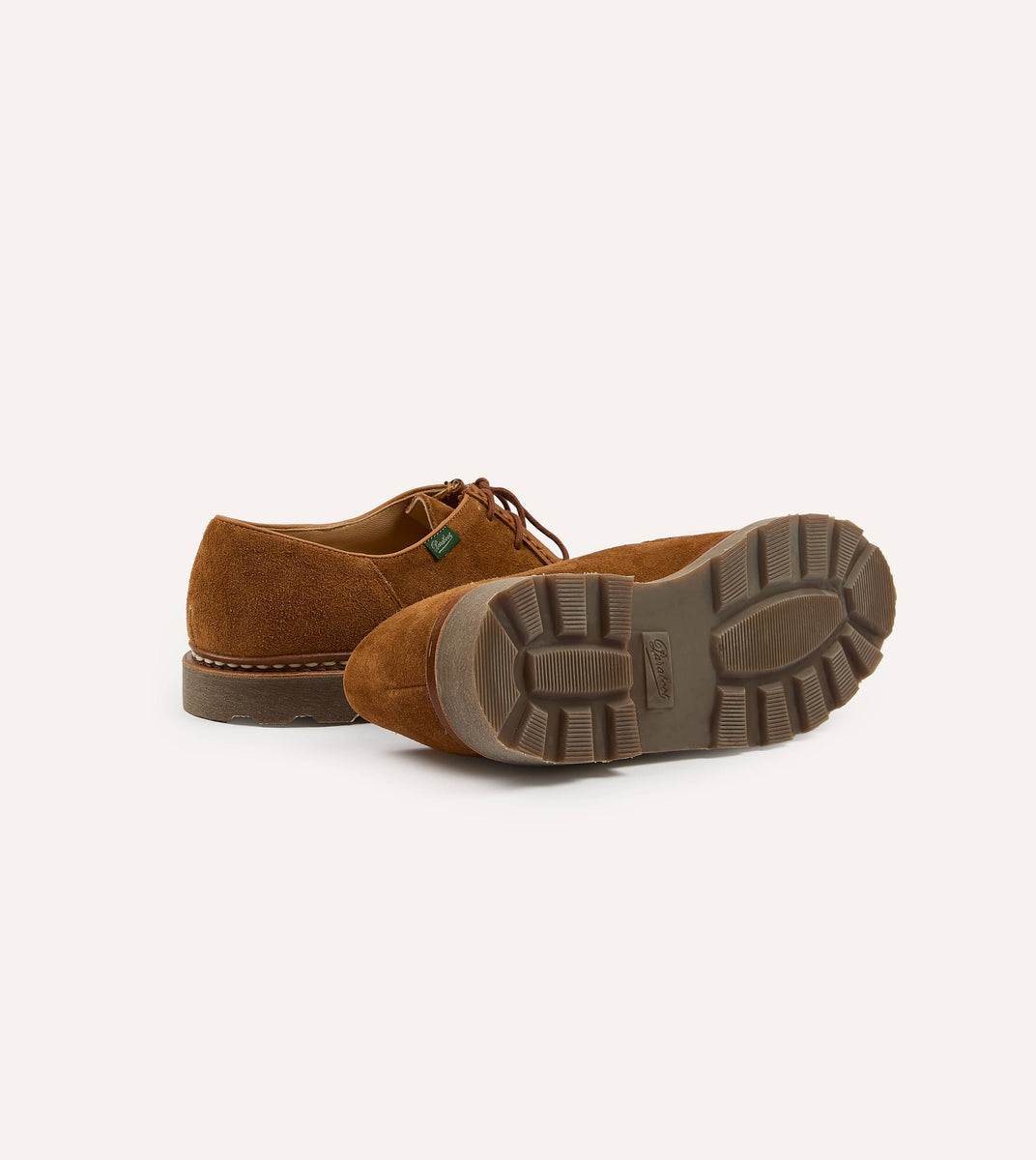 Paraboot Michael Whiskey Suede Derby Shoe – Drakes