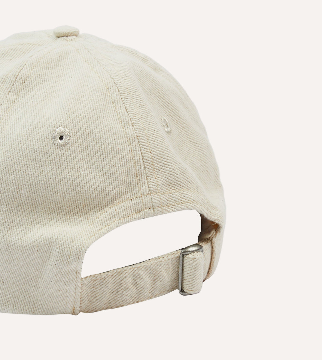 Ecru Snail Cotton Twill Baseball Cap – Drakes