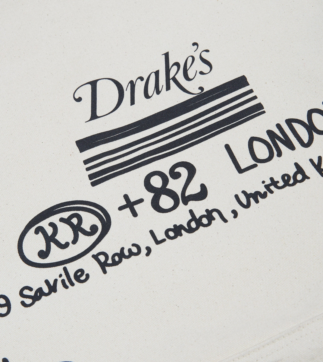 Drake's & Mr Camel Ecru Tote Bag – Drakes