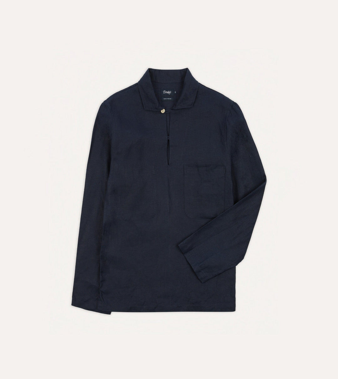 Navy Irish Linen Smock – Drakes