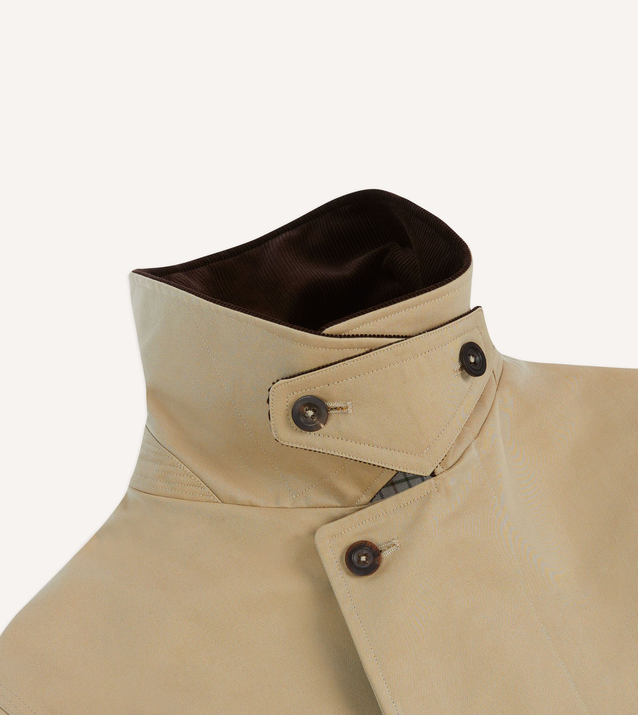 Drake's for Permanent Style Beige Rider's Raincoat – Drakes