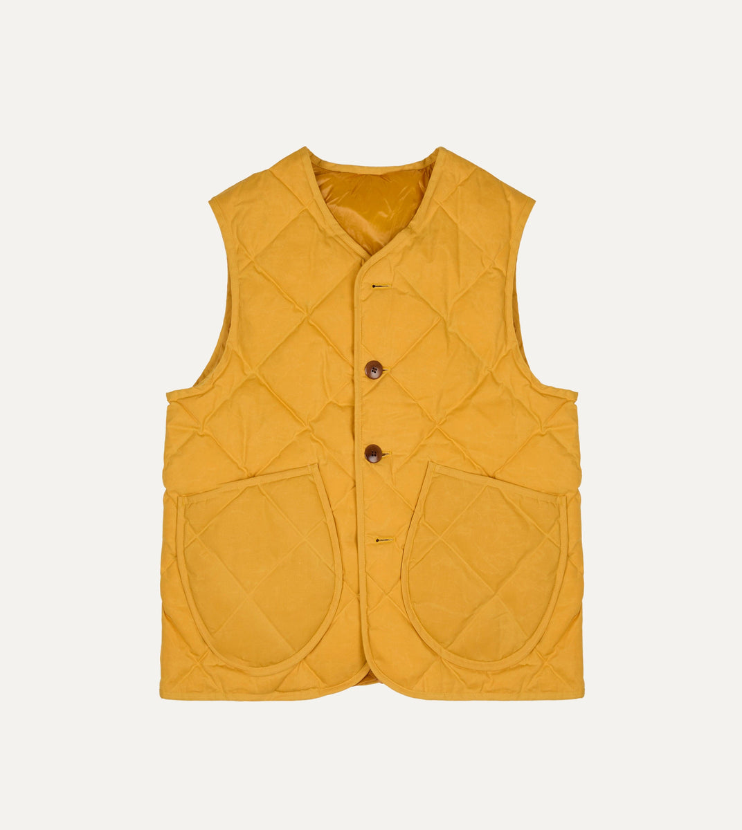 Drake’s by Nanga Quilted Vest – Drakes