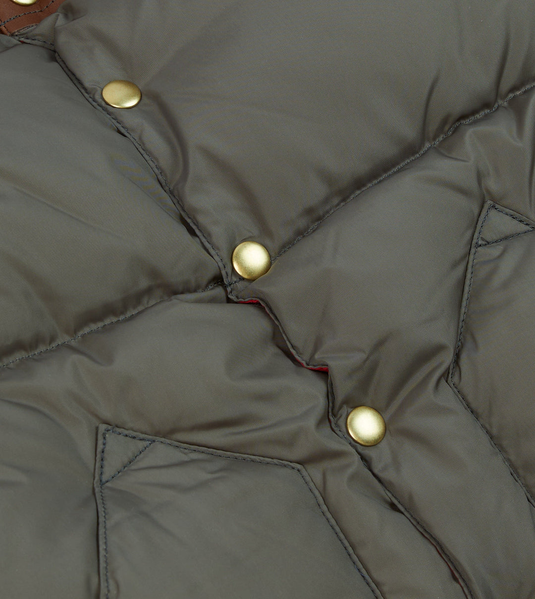 Rocky Mountain Featherbed for Drake's Olive Nylon Christy Down Jacket ...