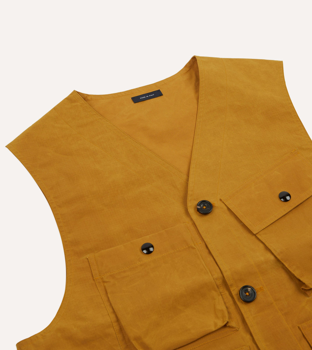 Drake's and New Balance Ripstop Cotton Utility Vest – Drakes