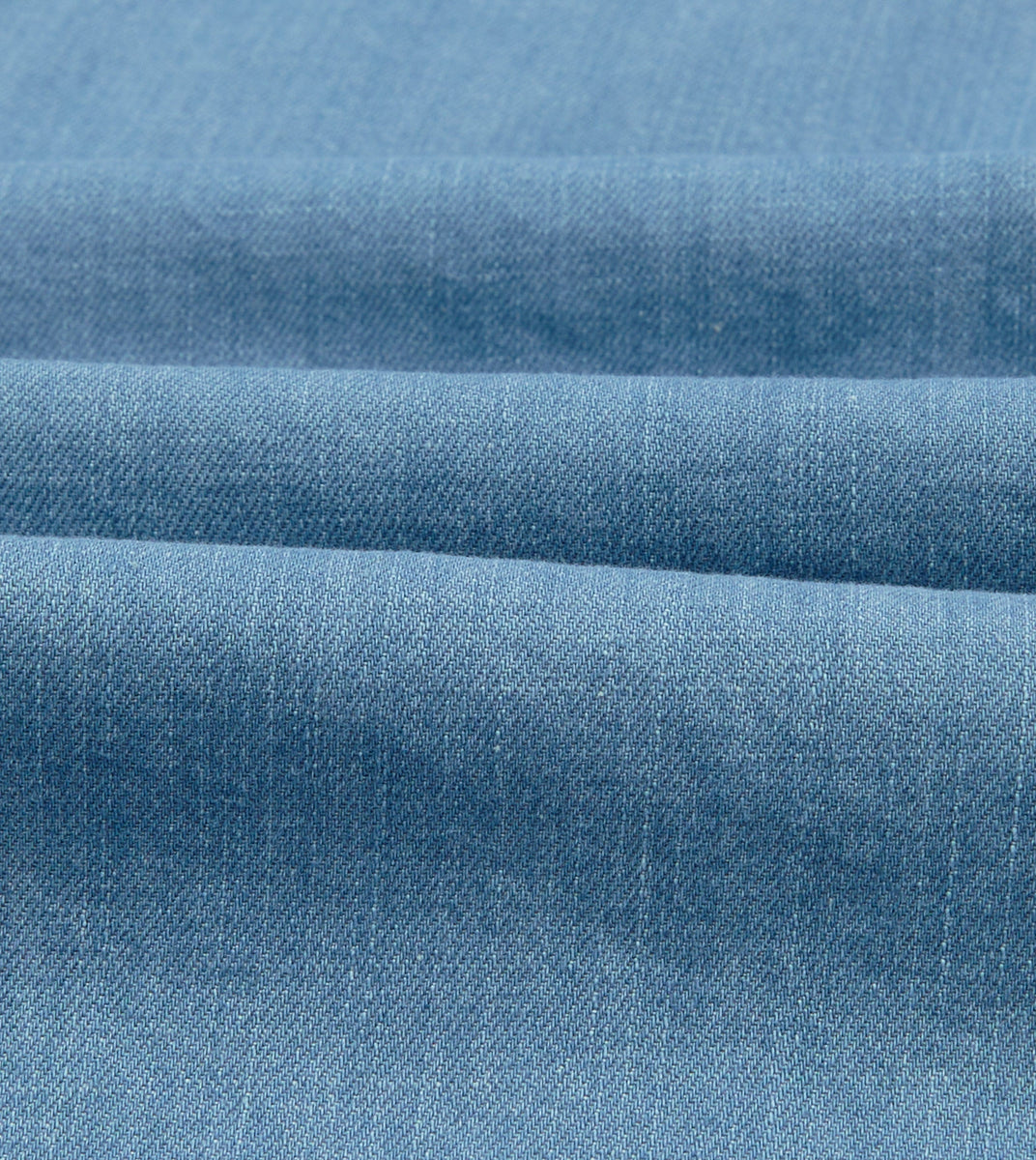Bleach Wash Denim Military Shirt – Drakes