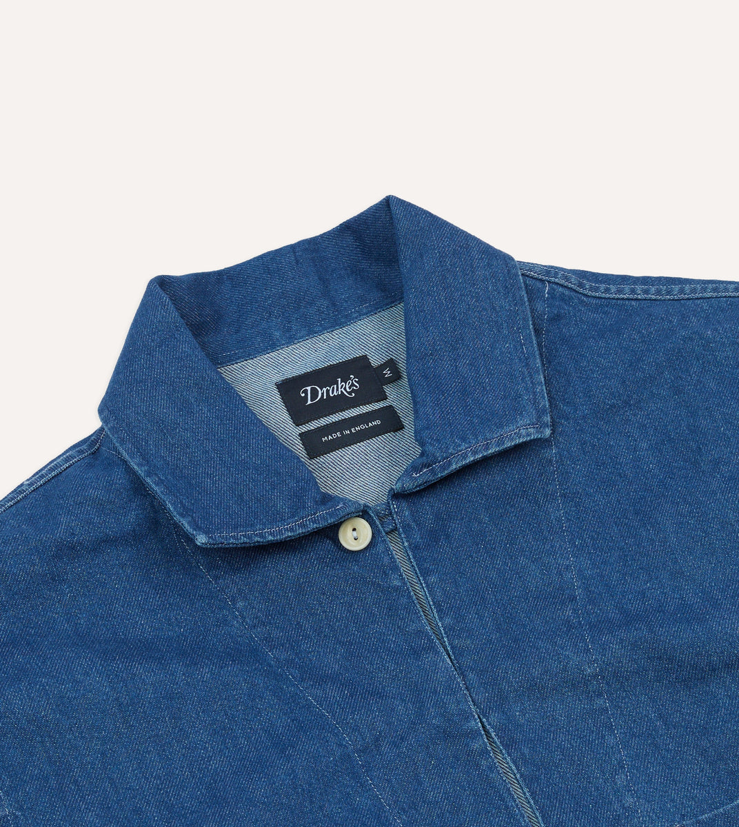 Stone Wash Denim Smock – Drakes