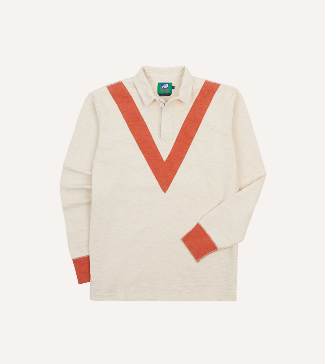 Drake’s and New Balance '82 Flamé Rugby Shirt – Drakes