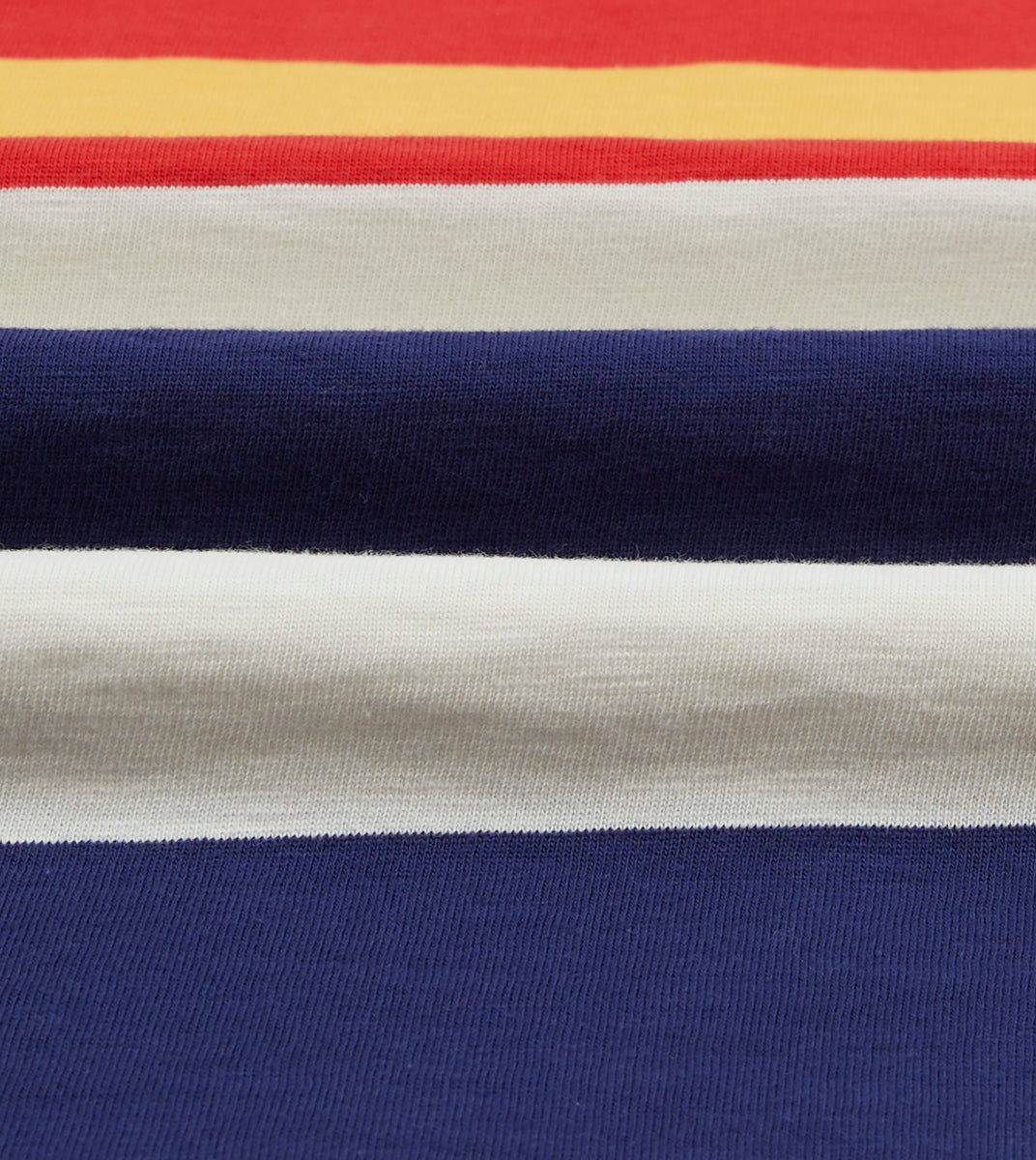 Multi Stripe Flamé Cotton Rugby Shirt – Drakes