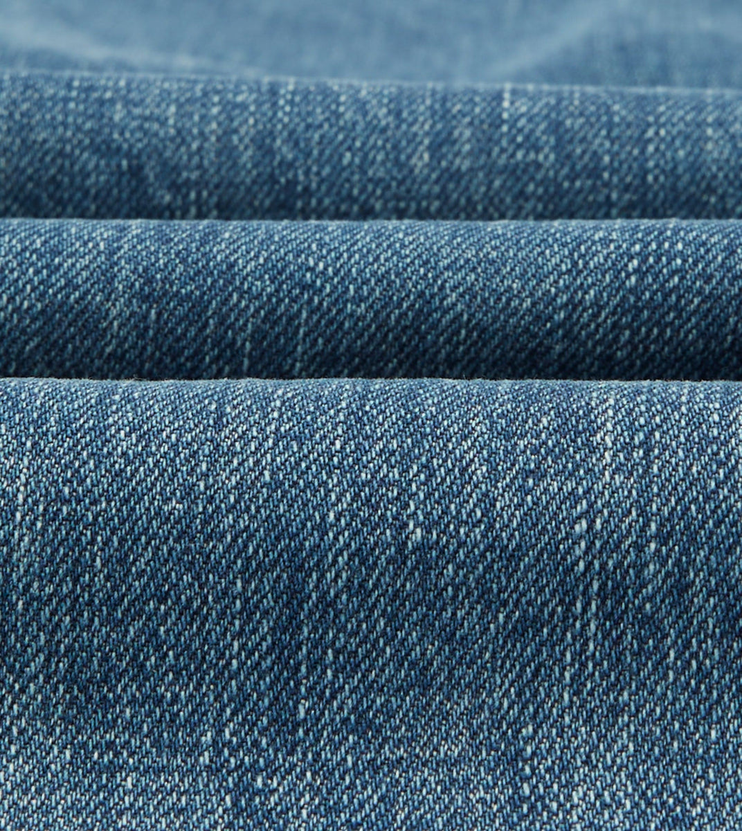 Bleach Wash 14.2oz Japanese Selvedge Denim Five-Pocket Jeans – Drakes