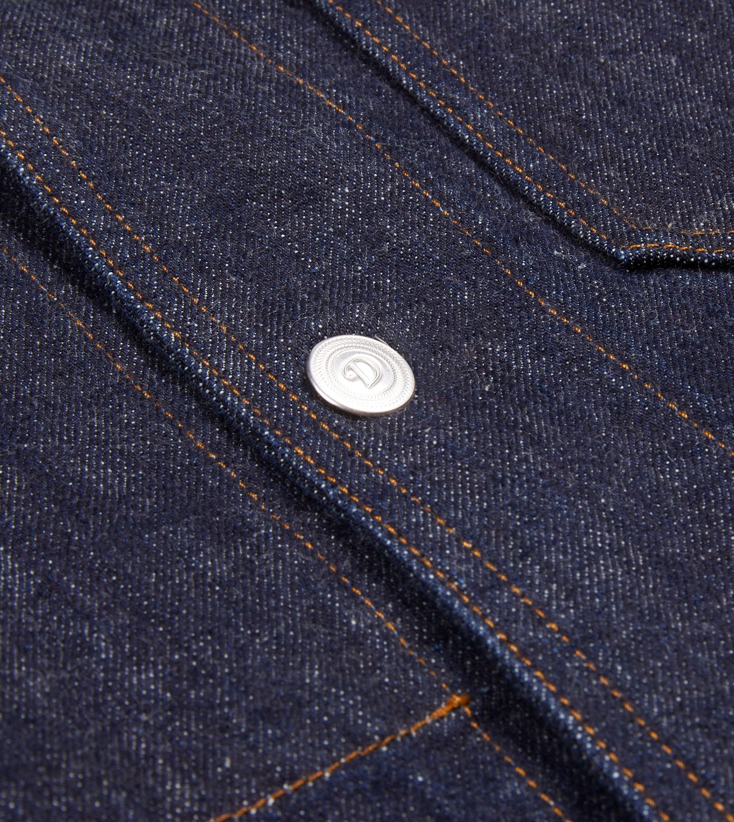 Indigo Rinse Denim Five-Pocket Chore Jacket – Drakes