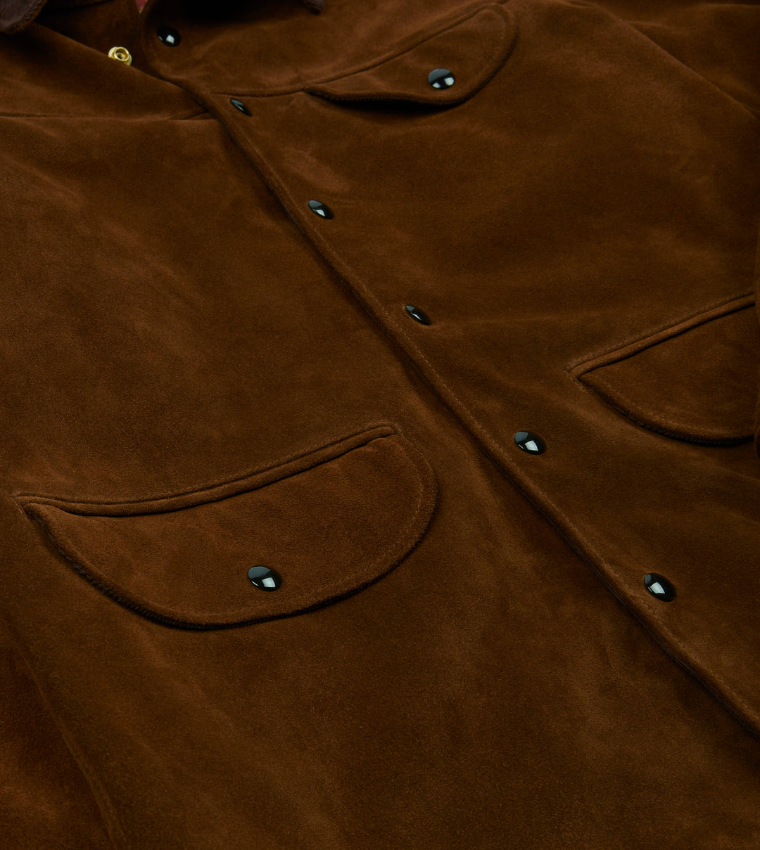 Brown Suede Car Coat with Blanket Lining – Drakes