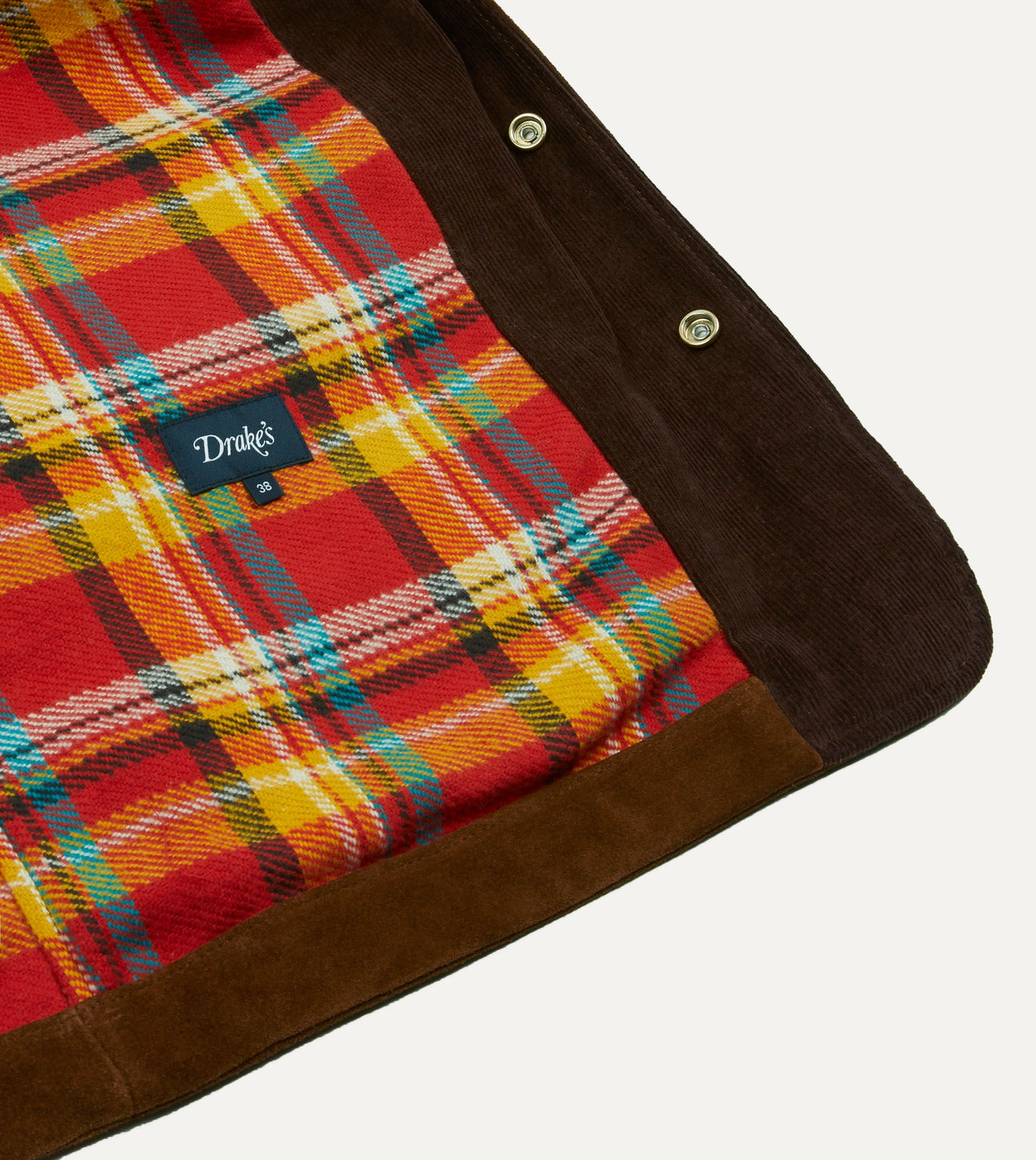 Brown Suede Car Coat with Blanket Lining – Drakes