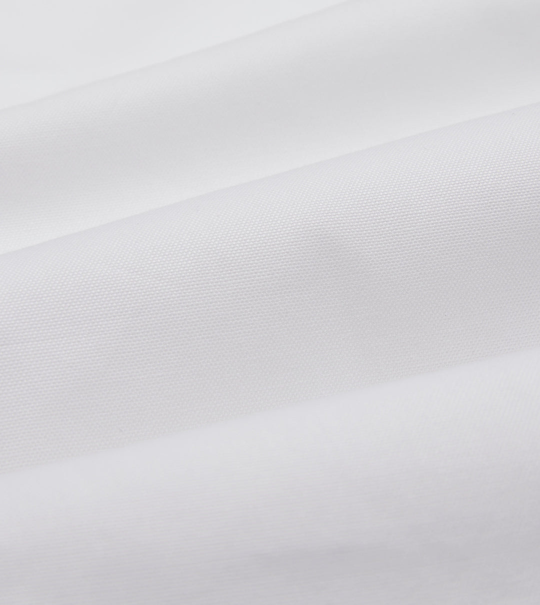 White Pinpoint Oxford Cotton Cloth Button-Down Shirt – Drakes