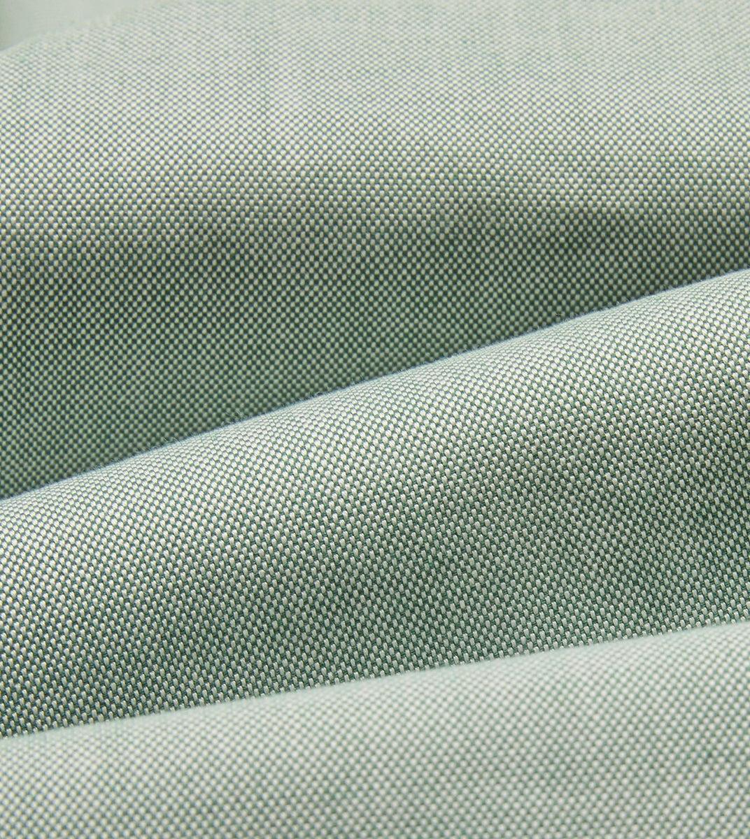 Green Pinpoint Oxford Cotton Cloth Button-Down Shirt – Drakes