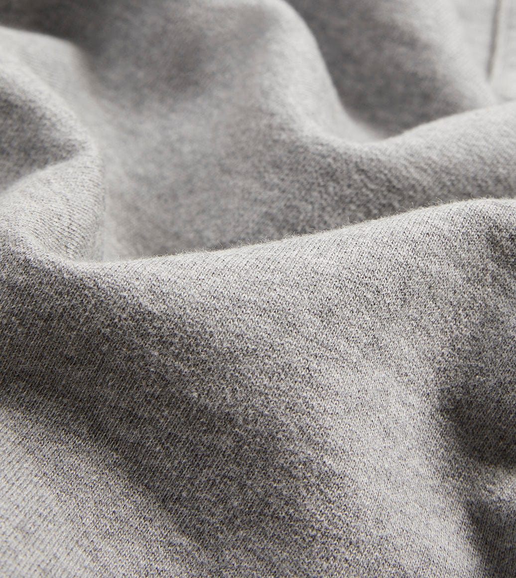 Grey Cotton Long-Sleeve Hiking Sweatshirt – Drakes