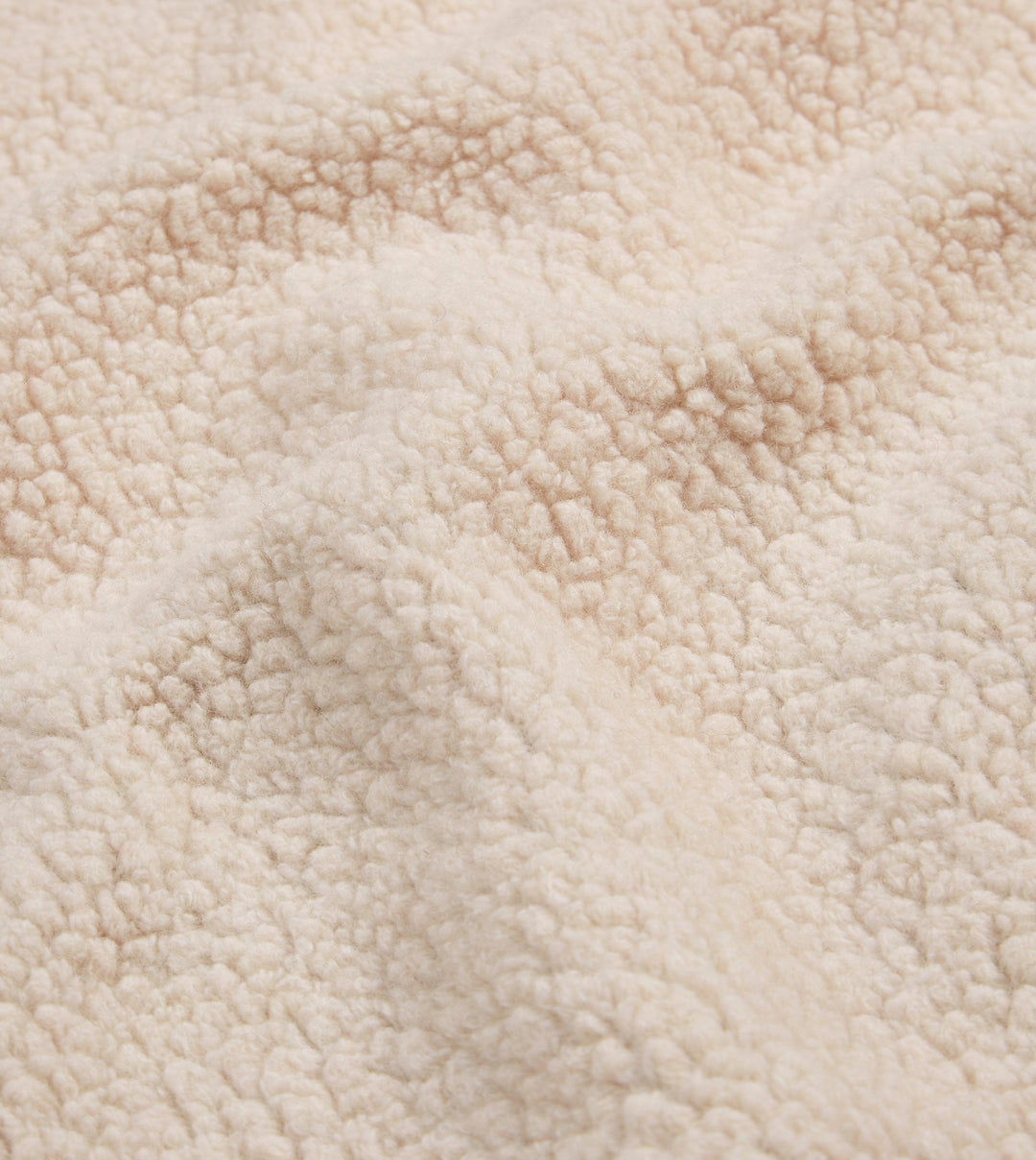 Ecru Boucle Wool Zip Fleece Vest – Drakes